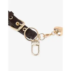 Maje Clover Leather Key Ring