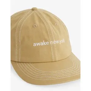 AWAKE NY Cotton Cap With Embroidered Logo
