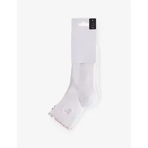 GYMSHARK Pack Of Three Stretch-cotton Blend Socks - Gs Cloud Pnk/enrg/bd Pnk