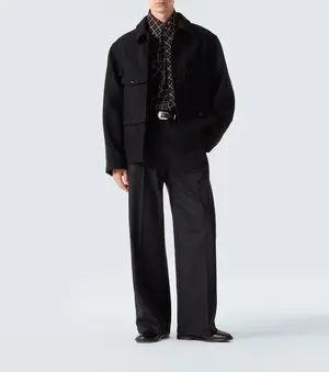 LEMAIRE Leather Slip-on Shoes