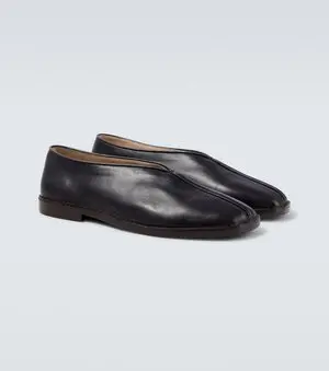 LEMAIRE Leather Slip-on Shoes