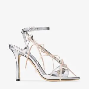 Jimmy Choo Metal Sandals For Women