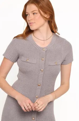 PETAL & PUP Jaxon Mini Sweater Dress