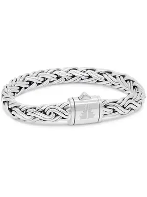 DEVATA Paddy Oval 9mm Chain Bracelet - Silver