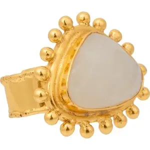 Sylvia Toledano Dots Ring - Moonstone