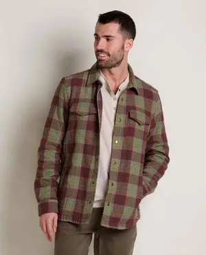 TOAD & CO Mojac Shirt Jacket - Deep Mahogany