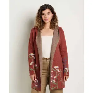 TOAD & CO Merino Heartfelt Hoodie - Sundown Pattern