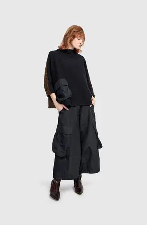 Alembika Wide Leg Cargo Pants