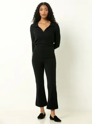 SINGLE STITCH Shaping Cropped Kick Flare Pant
