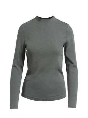 SINGLE STITCH Long Sleeve Crew Neck Tee - Hunter Green