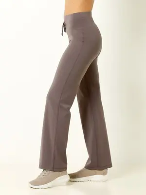 SINGLE STITCH Sueded Boot Leg Pant - Shark