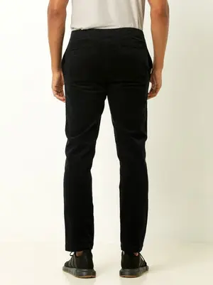 SINGLE STITCH Corduroy Drawstring Pants - Deep Navy