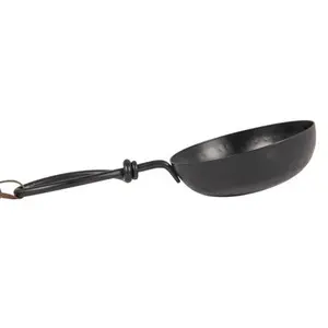 STORIED HOME Hammered Stainless Steel Scoops