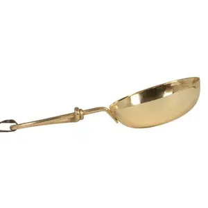 STORIED HOME Set Of 4 Hammered Stainless Steel Scoops