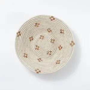 MAADILI COLLECTIVE Gathered Spaces Basket ~ Banana Fiber - Natural