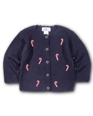 FLORENCE EISEMAN Sweater With Candy Canes