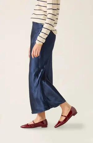 VOYAGEUR BY MERSEA Arles Satin Bias Skirt