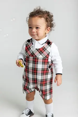 FLORENCE EISEMAN Plaid Shortall