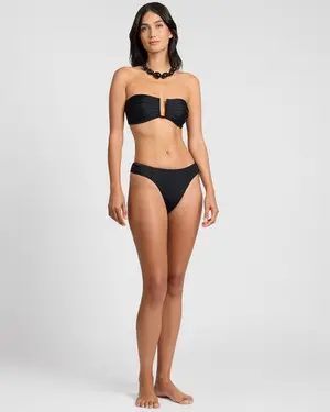 Onia Capri Bikini Bottom - Black