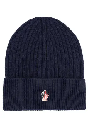 Moncler Wool Cap - Blue