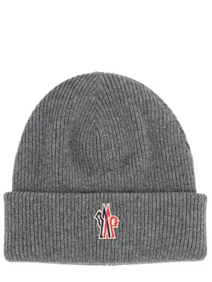 Moncler Wool Cap - Grey