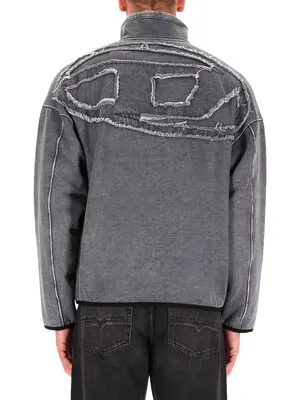 DIESEL® S-baty-new Sweatshirt With Logo - Grey