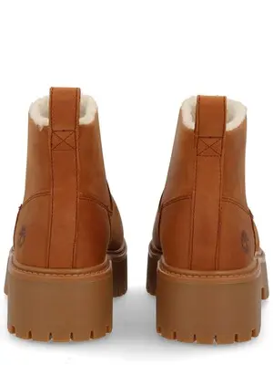 Timberland Leather Ankle Boots - Brown