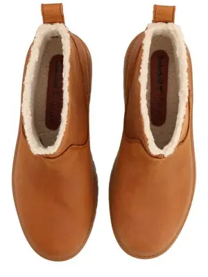 Timberland Leather Ankle Boots - Brown
