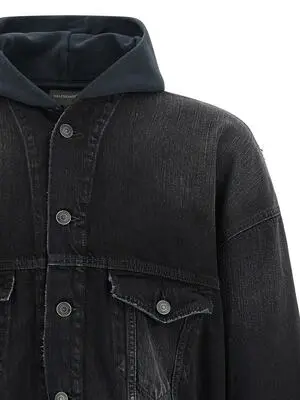Balenciaga Hybrid Jacket - Black