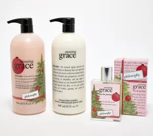 PHILOSOPHY Ad Supersize Grace & Love Holiday4pc Auto-delivery - One-color