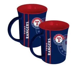 THE MEMORY COMPANY 2pk 15oz Mlb Reflective Logo Mug - One-color