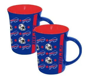 THE MEMORY COMPANY 2pk 15oz Nfl Ceramic Line Up Mug - One-color