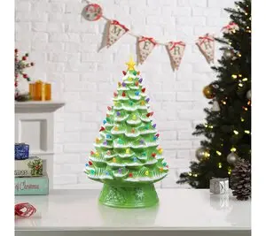 MR. CHRISTMAS 18 In. Nostalgic Ceramic Tree