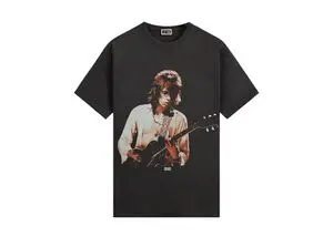 Kith X The Rolling Stones Keith Richards Concert Photo Vintage Tee Shirt - Black