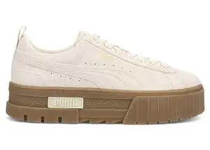 PUMA Mayze Brushed Suede Sneakers