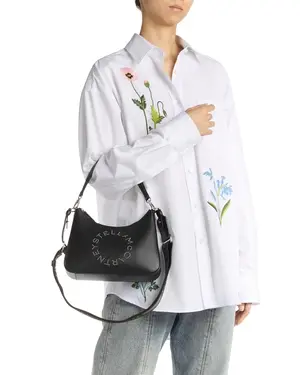 Stella McCartney Logo Hobo Shoulder Bag
