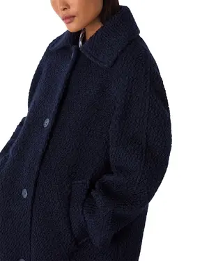 Whistles Romy Boucle Coat