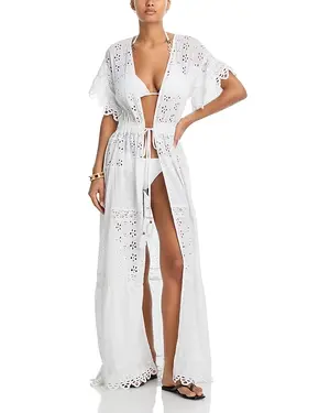 Ramy Brook Janis Cover Up Dress - White