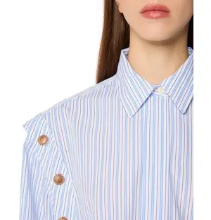 Tresse Striped Snap Button Shirt