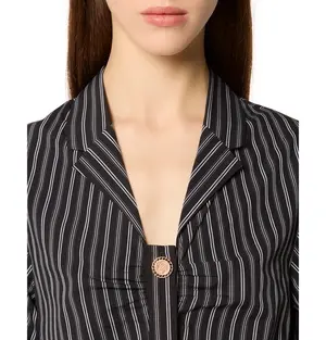 Tresse Cropped Puff Sleeve Shirt