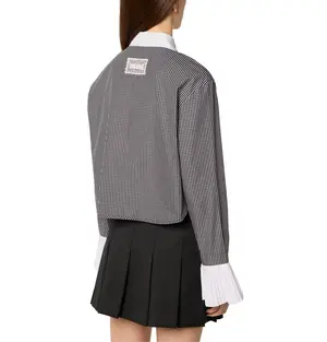Tresse Cotton Shirt With Pleated Cuffs
