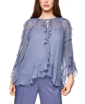 MARC CAIN Flounce Blouse