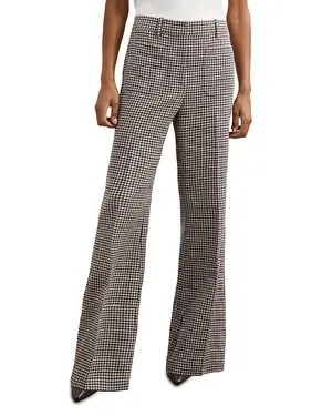 REISS Petites Evie Flared Trousers