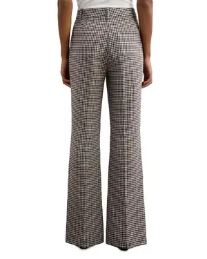 REISS Petites Evie Flared Trousers