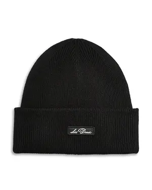 LES DEUX Wayne Wool Beanie - Black
