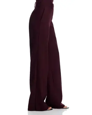 Helmut Lang Wool Vented Wide Leg Pants
