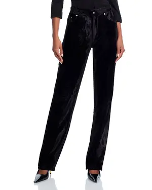 Helmut Lang Pony High-rise Straight Pants