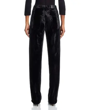 Helmut Lang Pony High-rise Straight Pants