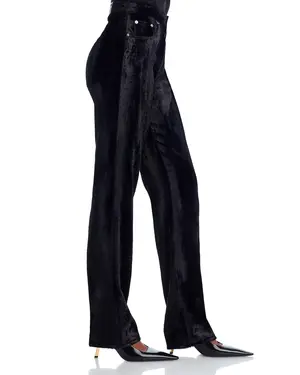 Helmut Lang Pony High-rise Straight Pants