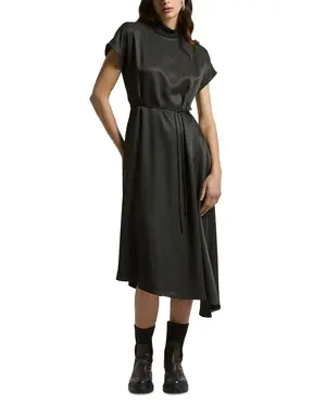 Peserico Belted Viscose Dress